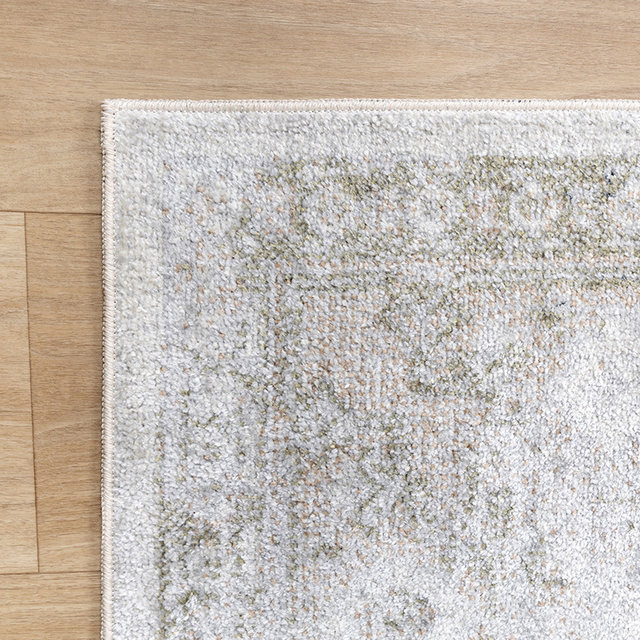 Wasbaar vloerkleed - Nova Aztec Olijfgroen - Volero