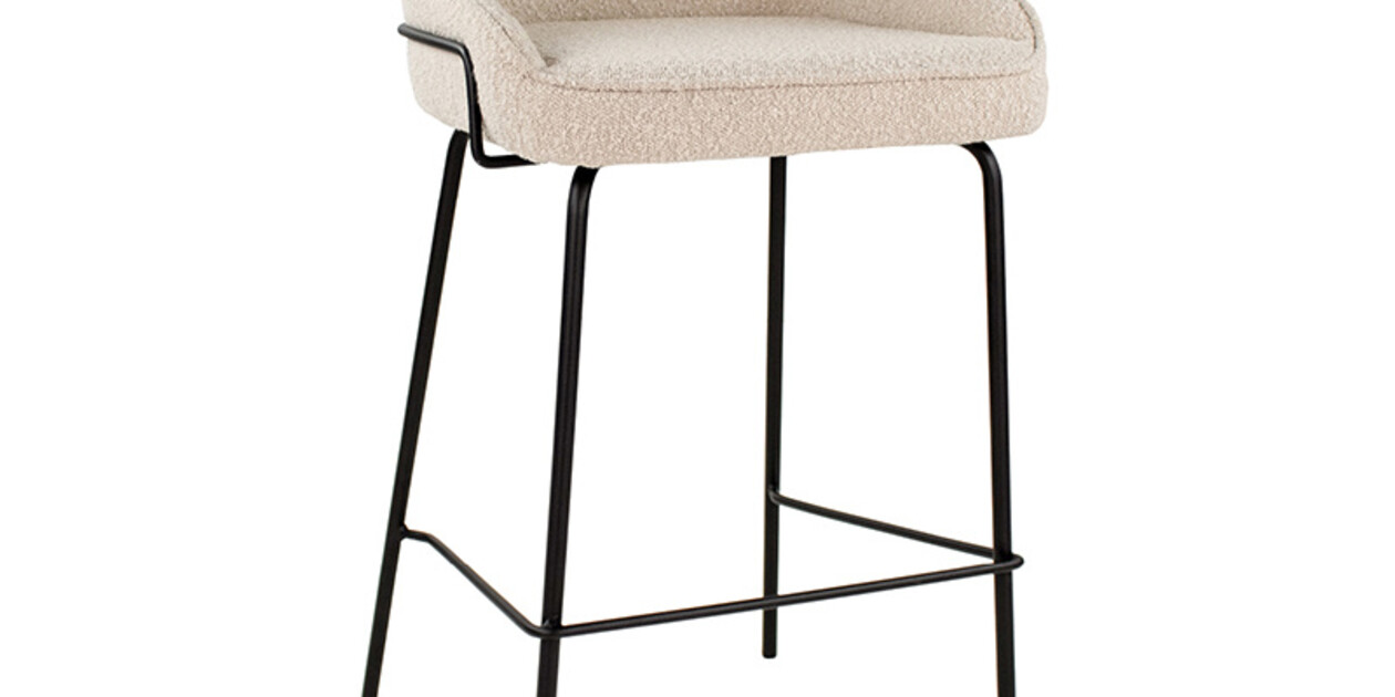 Barkruk - Sepp Beige| Comfortabel en stijlvol borrelen