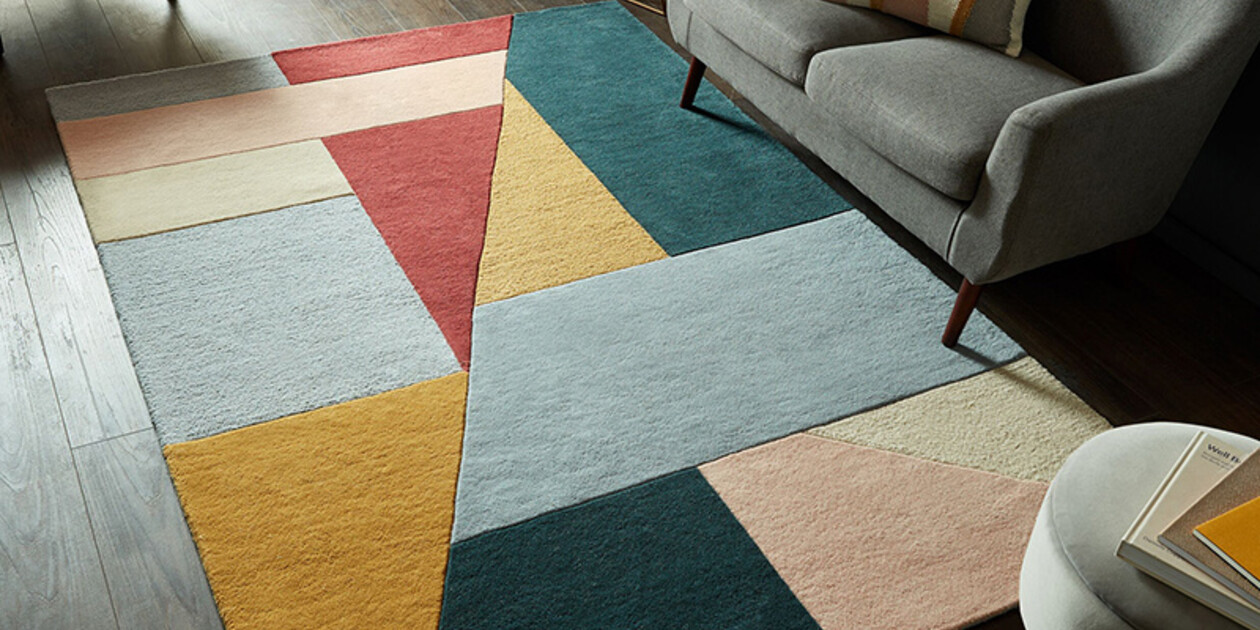 Modern vloerkleed - Mozo Alwyn Multicolor/Roze - Volero