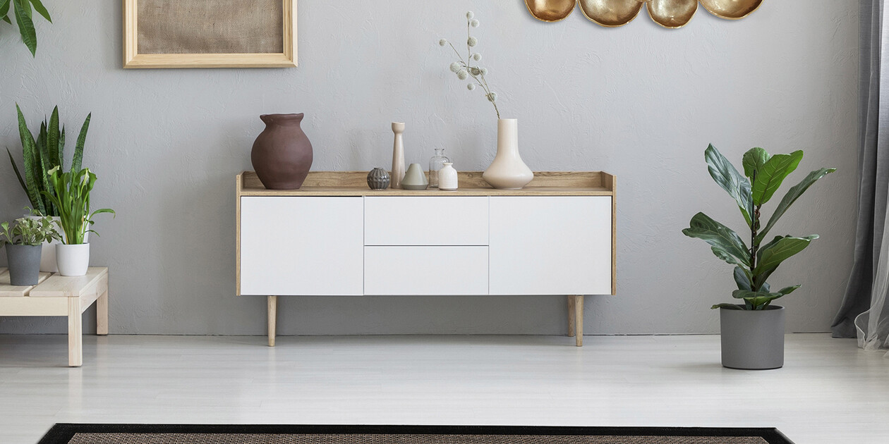 In- & Outdoor vloerkleed - Swash Border 100 Bruin - Volero