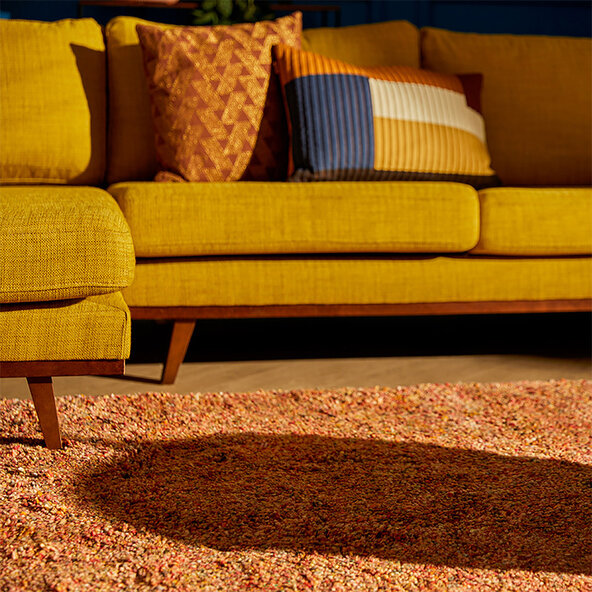 Wollen vloerkleed op maat - Salsa Multicolor 063 - Volero