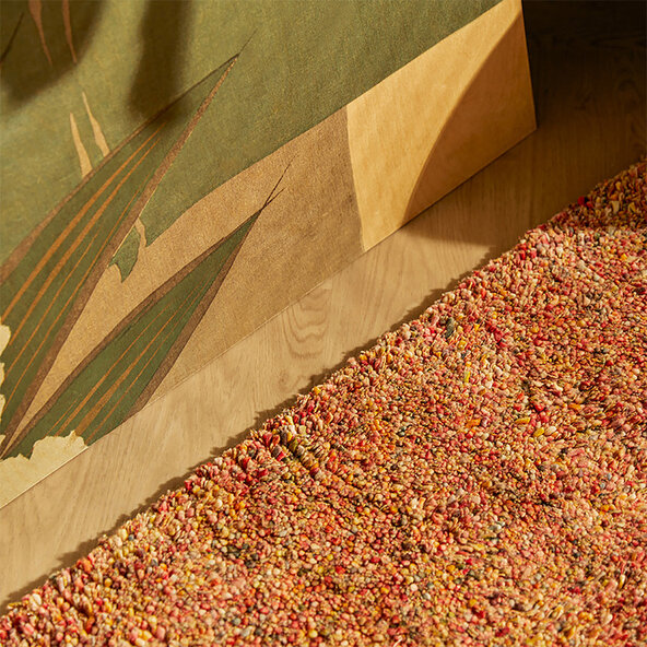 Wollen vloerkleed op maat - Salsa Multicolor 063 - Volero