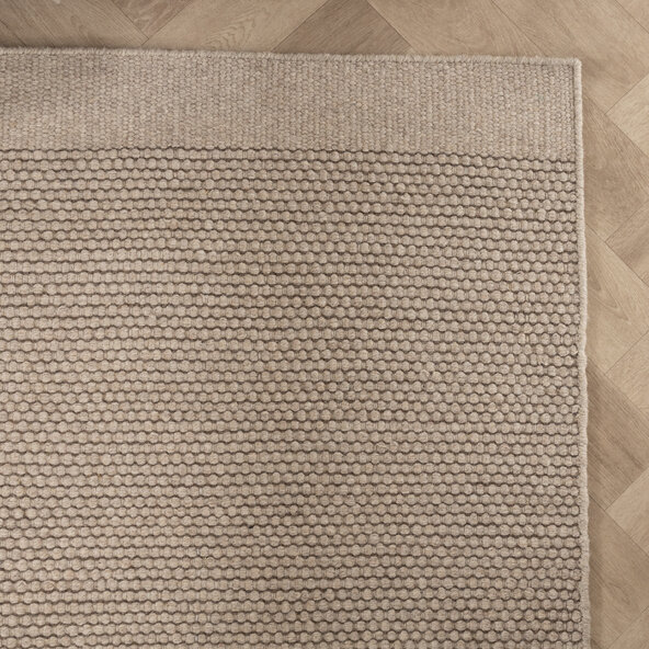 Wollen vloerkleed - Bliss Beige/Bruin