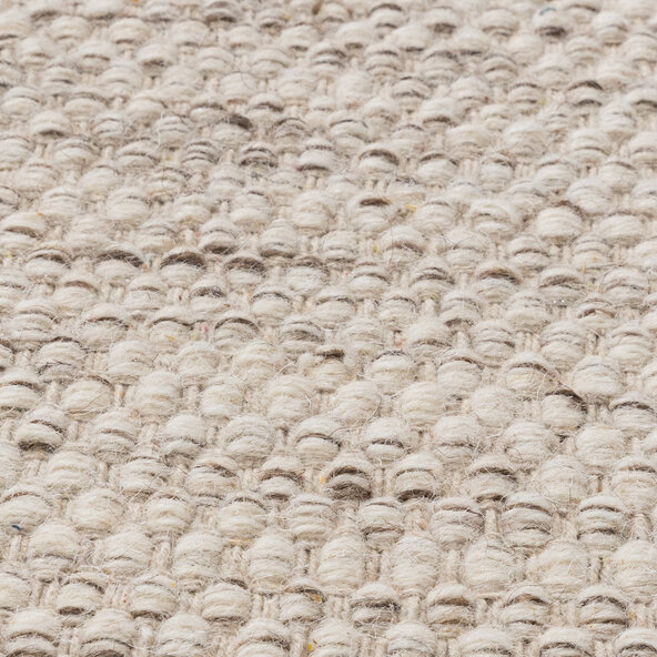 Organisch vloerkleed - Bliss Beige Gemeleerd